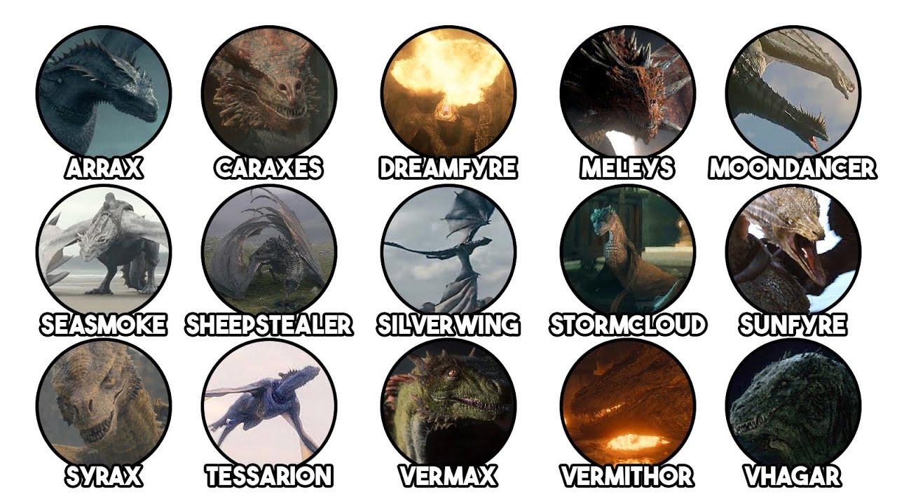 Every Dragon in House of the Dragon Explained - YouTube