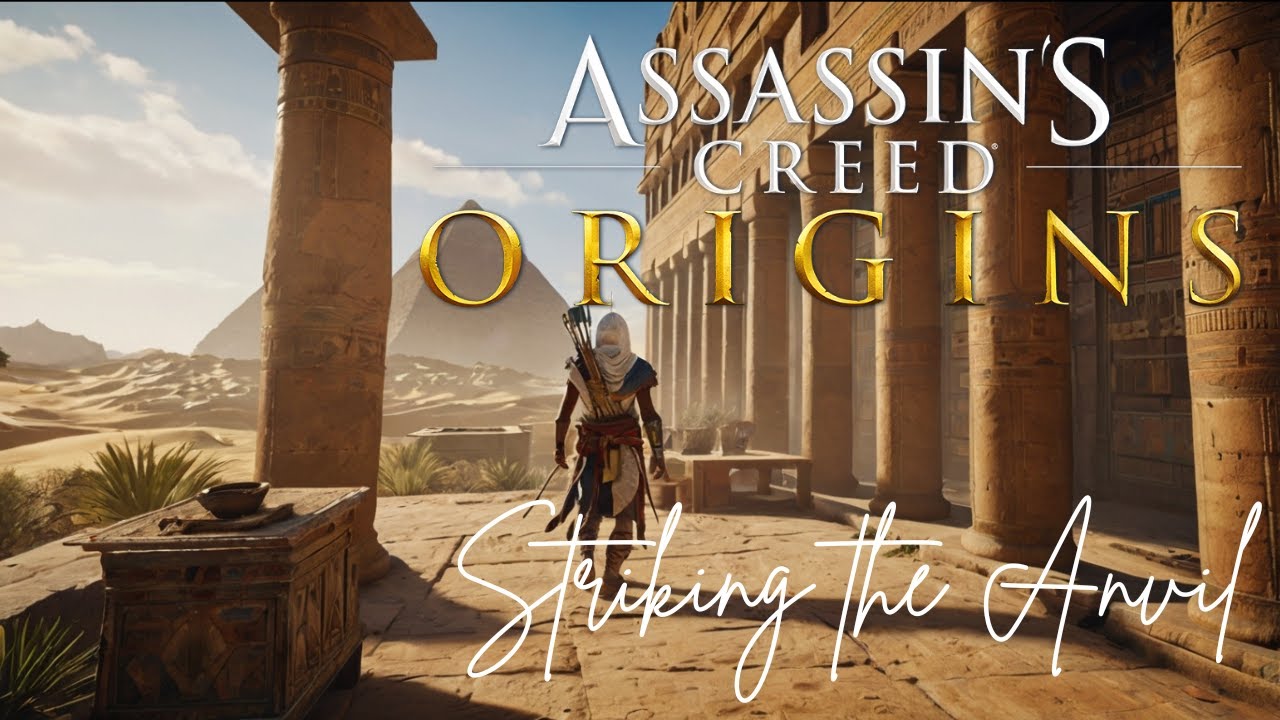 Assassin's Creed Origins - Striking the Anvil Stealth Gameplay | Full ...