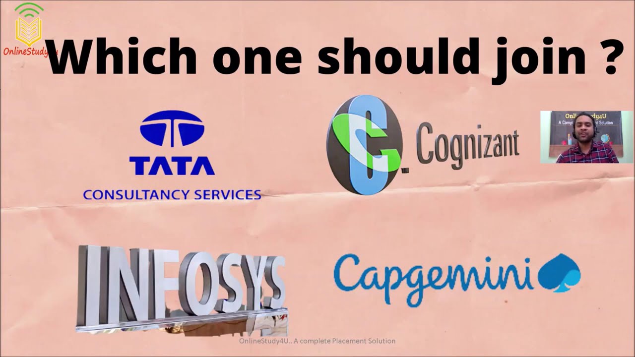 Which Company Should YOU Join? TCS , CTS, Infosys, Capgemini | better ...