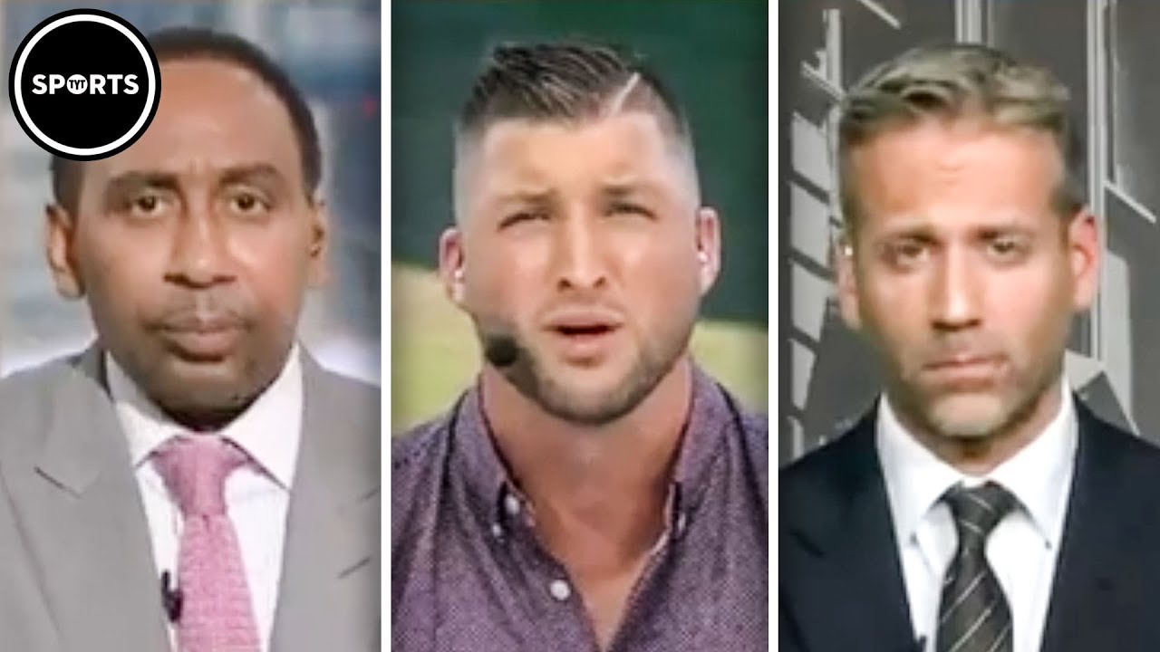 Tim Tebow SHILLS On First Take - YouTube