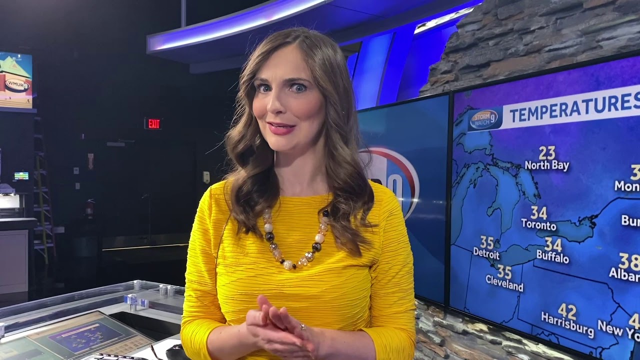 Behind the scenes at the Storm Watch 9 weather center - YouTube