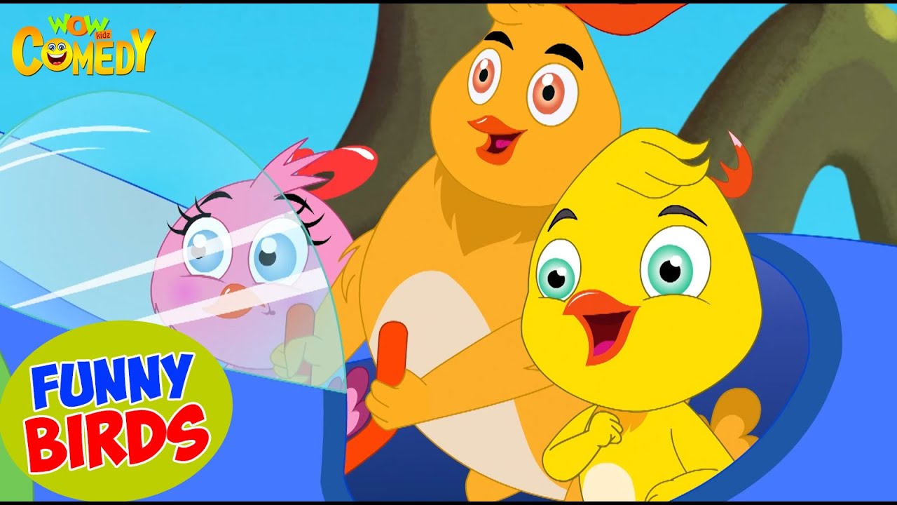 Flying Plane | 112 | Eena Meena Deeka | Cartoons For Kids | Comedy ...