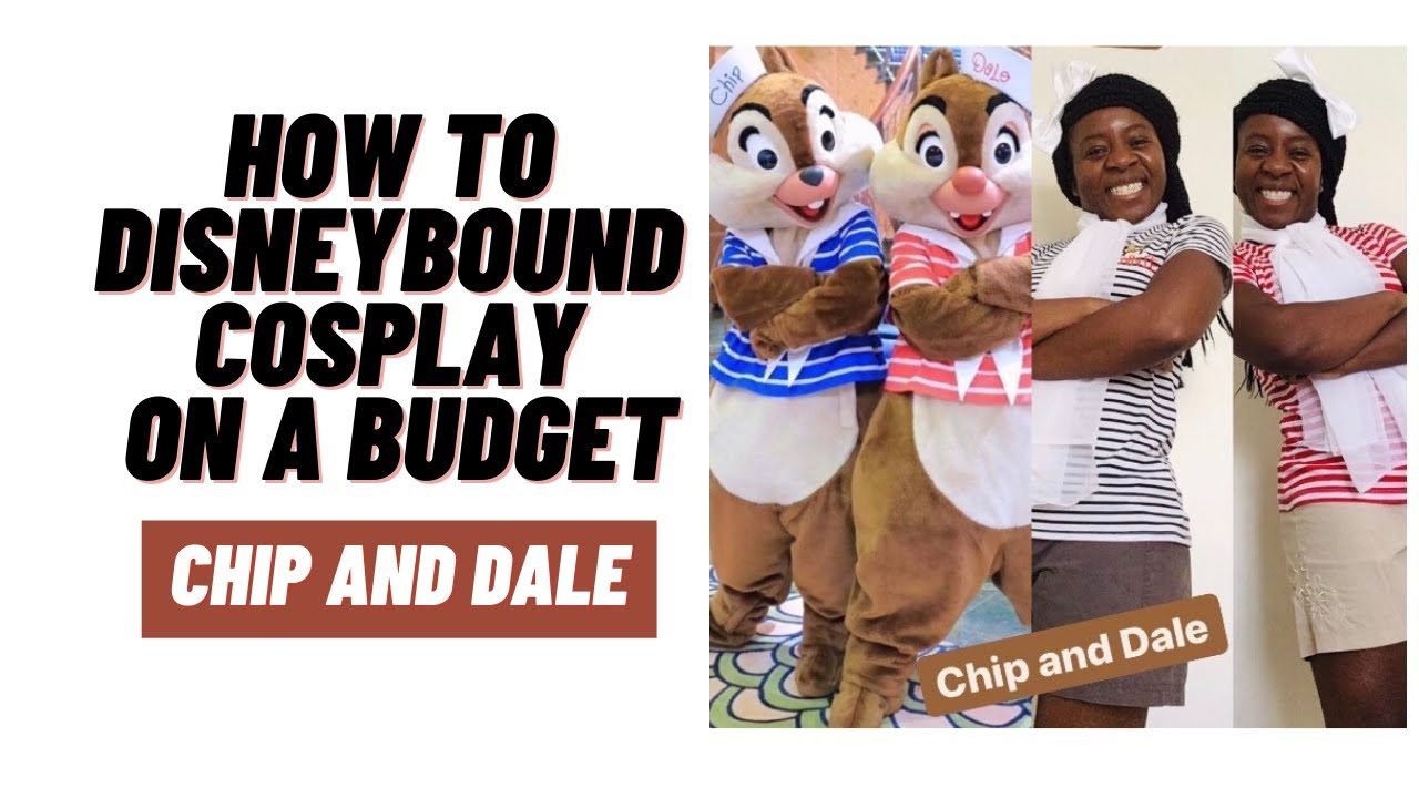 Disney Character | How To Disneybound Cosplay Chip and Dale On A Budget ...