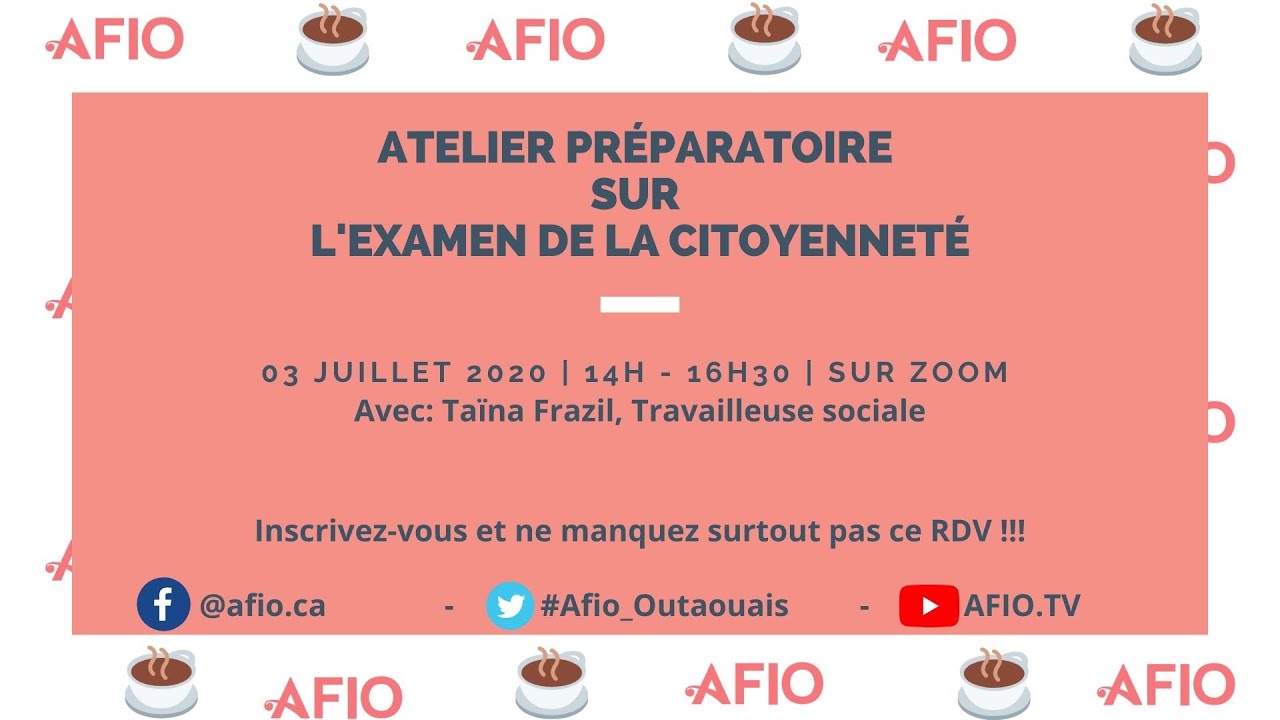 AFIO - Atelier préparatoire sur l'examen de la citoyenneté canadienne ...