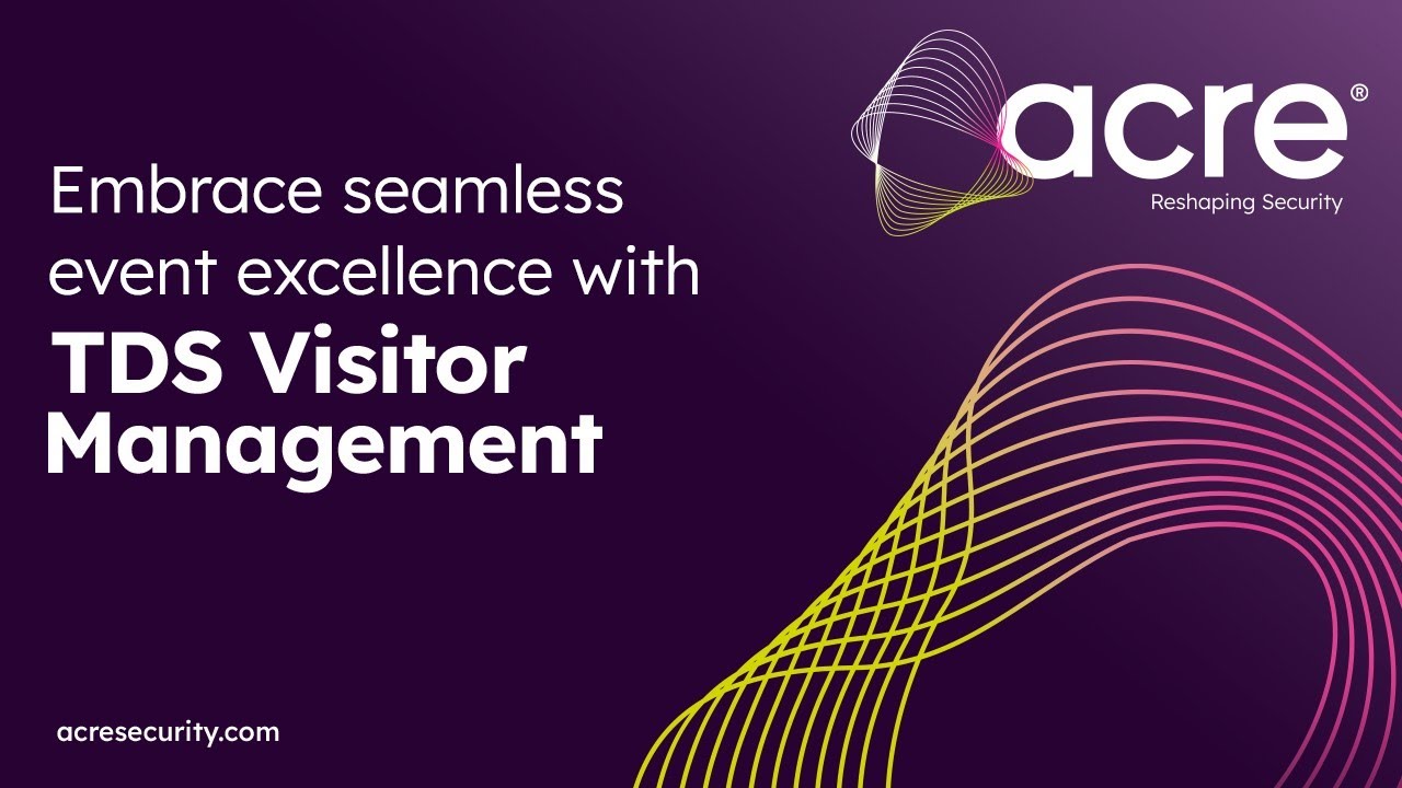 TDS visitor management by acre security - Andrea McCabe chats with ...