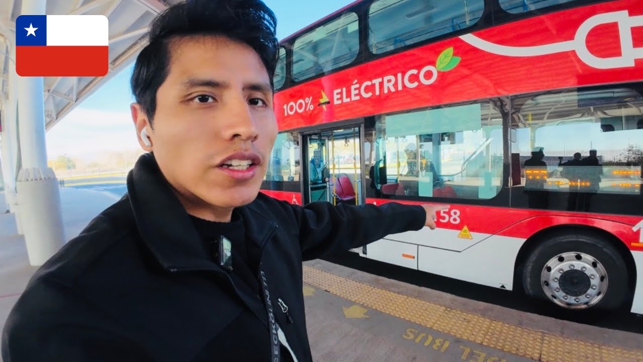 Así es el TRANSPORTE PUBLICO en SANTIAGO, CHILE 🇨🇱 | ¡Otro nivel! - YouTube