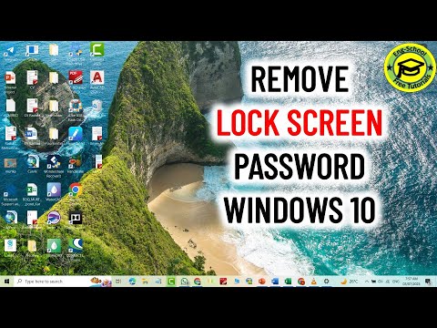 How to Remove Password from Windows 10 | Remove Lock Screen Windows 10 ...