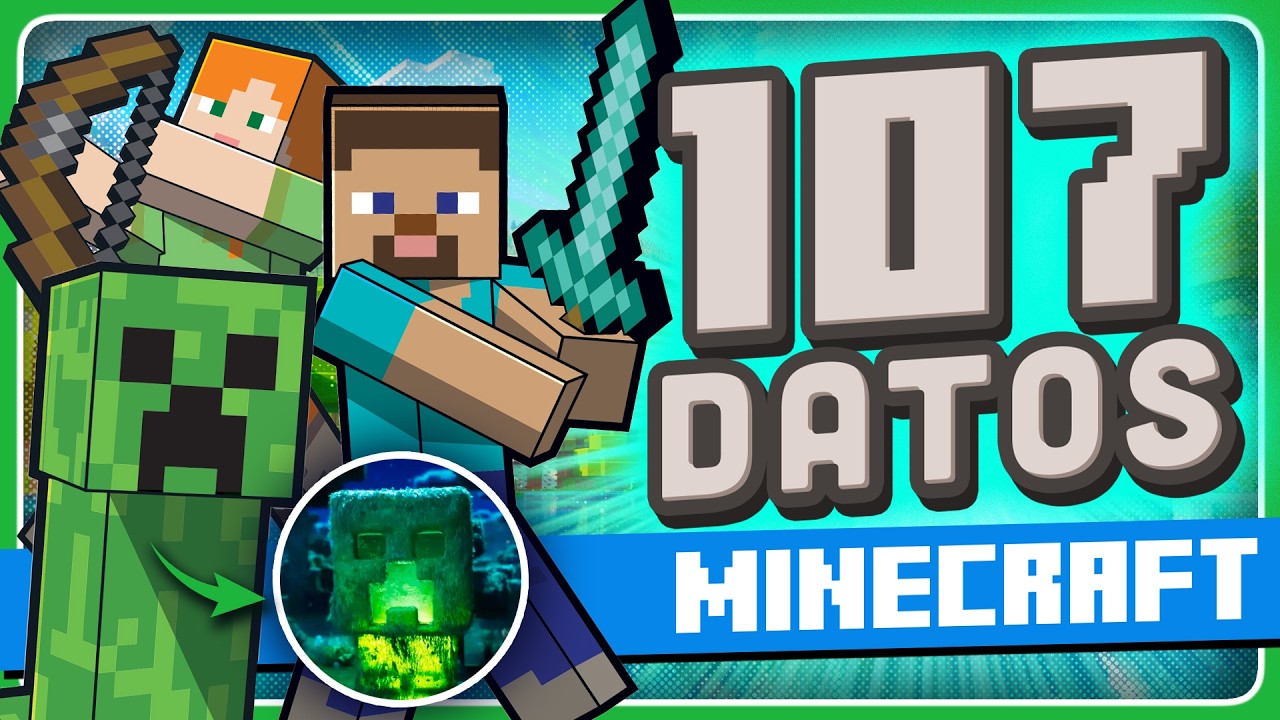 Minecraft: 107 Datos que DEBES saber | La HISTORIA COMPLETA de su PELÍCULA | Pixel Atómico - YouTube