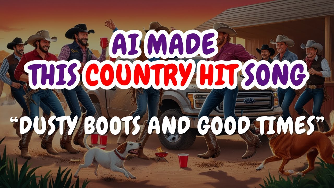 Ai Country song "Dusty Boots and Good Times!" - Lyrics Video - YouTube