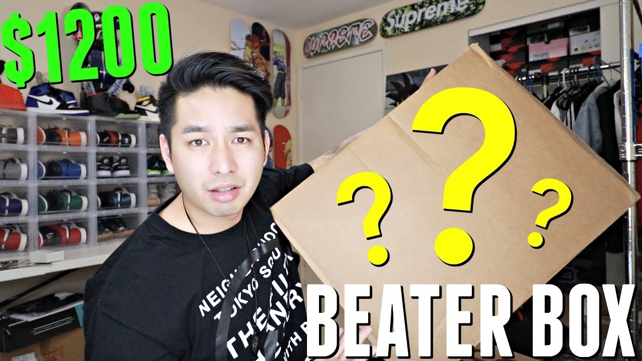 Unboxing A $1200 Sole Supremacy Beater Box | The Last Beater Box - YouTube