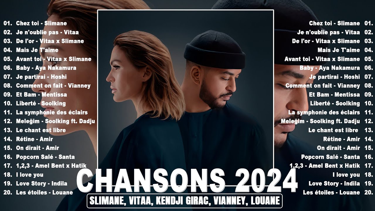🎉Top 50 Chansons Françaises Les Plus Écoutées en 2024 Mix (Chanson ...