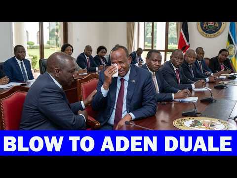 BREAKING: Aden Duale in trouble ahead of Ruto's 7pm announcement 