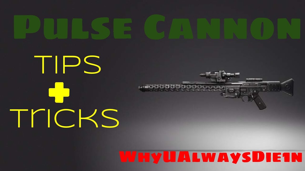 Star Wars Battlefront- Pulse Cannon Tips and Tricks!!! - YouTube
