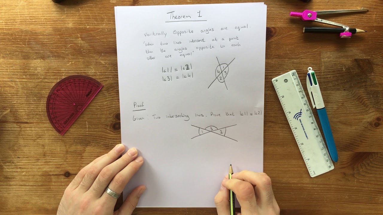 Geometry Lesson 8: Theorem 1 - YouTube