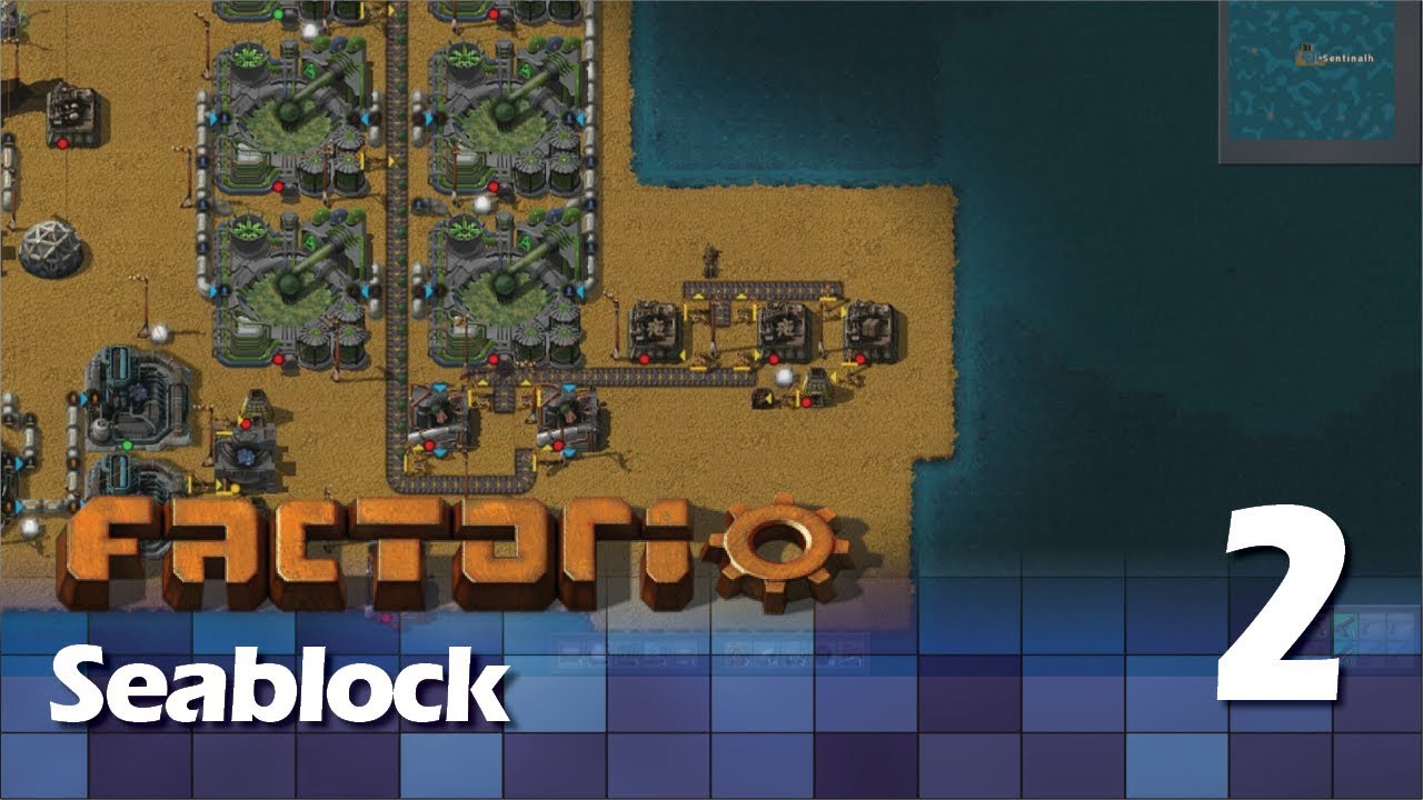 Factorio - Seablock: Coal Automation - YouTube