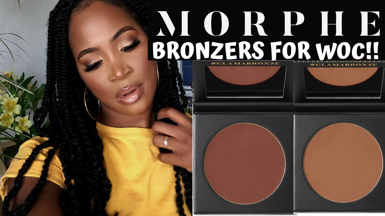 MORPHE GLAMBRONZE BRONZERS!! FOR WOC!!! - YouTube
