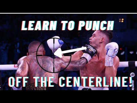 How to punch off the centerline for beginners in #boxing - YouTube