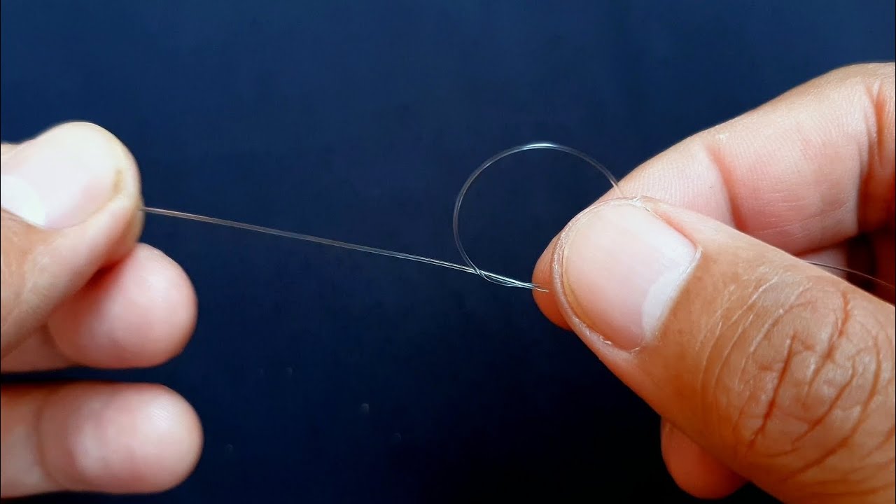 A knot that is definitely safe for various types of fish targets - YouTube