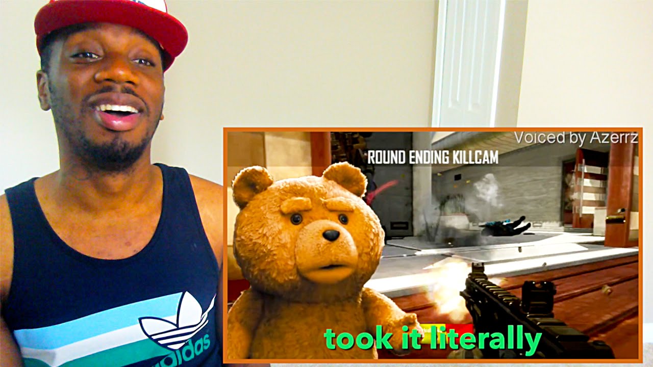Ted Plays Call Of Duty! Reaction - YouTube