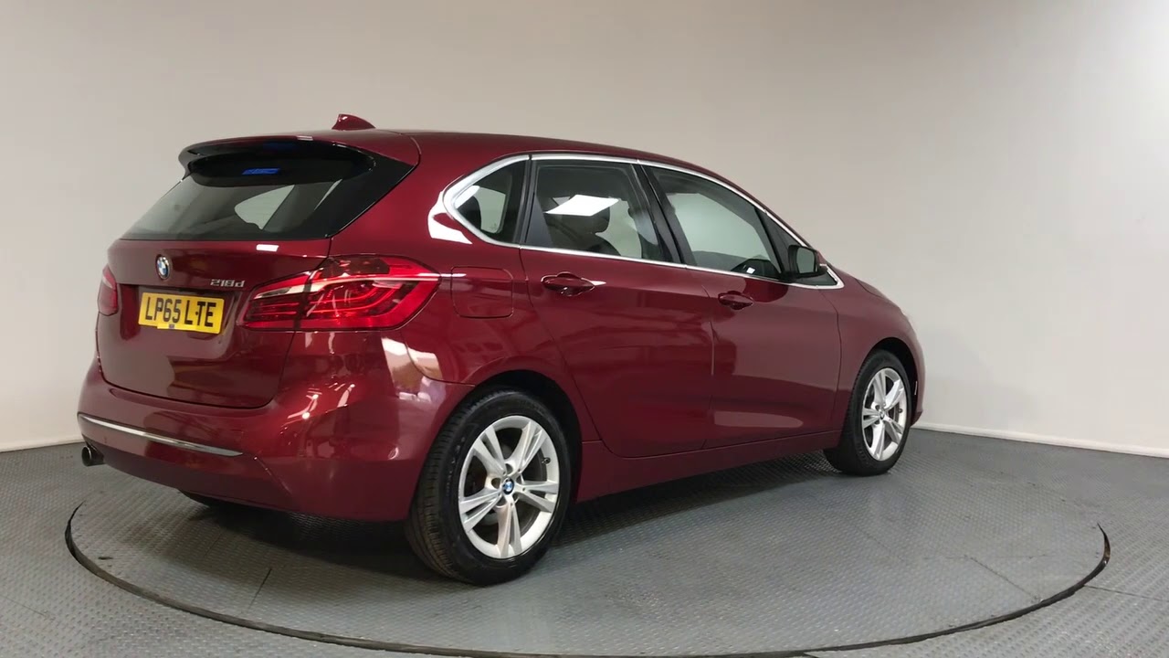 Euro 6 BMW 218D Luxury Active Tourer Automatic - YouTube