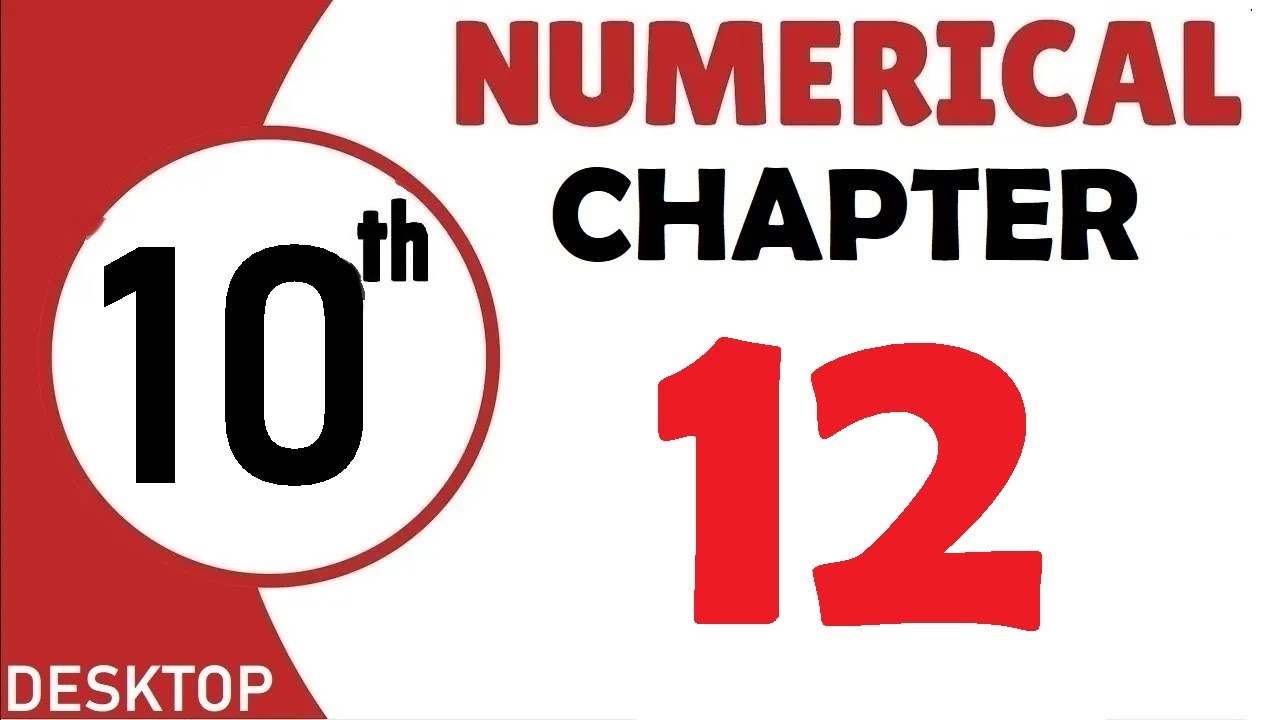 Exercise Numericals | Chapter 12 | Geometrical Optics | Class 10 ...