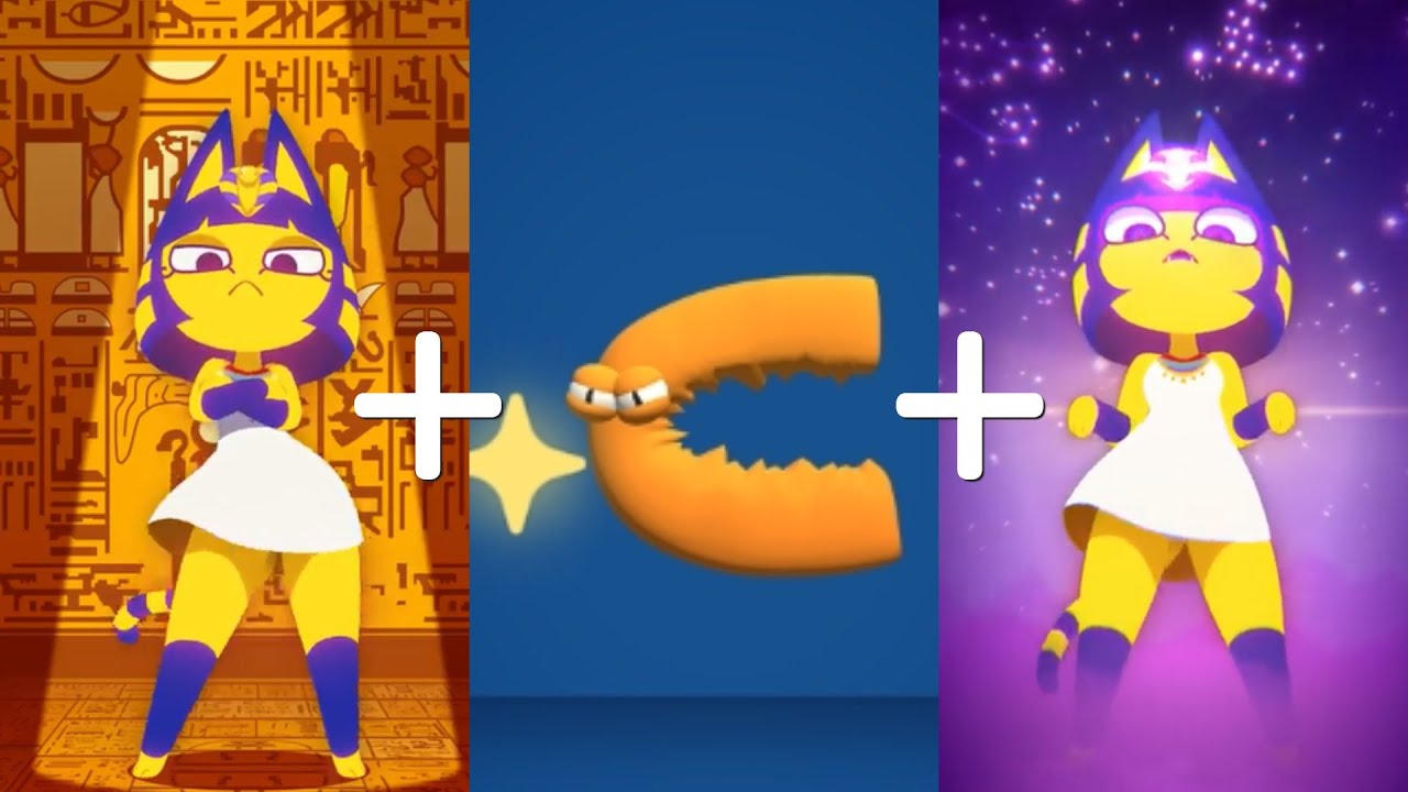 Ankha Dance + Alphabet Lore a...z Merge Letter Level 7-12 Meme ...