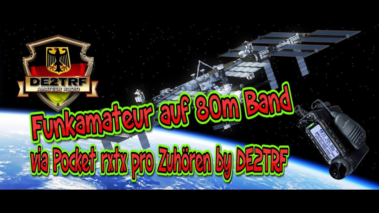 Funkamateur auf 80m Band Pocket rxtx pro zu hören by DE2TRF - YouTube