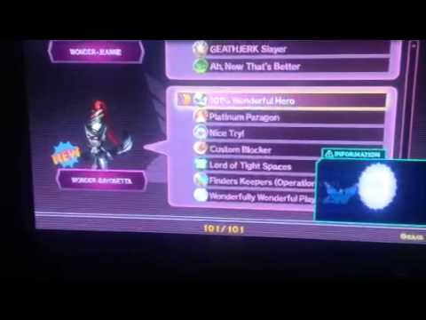 Unlocking wonder bayonetta in the wonderful 101 - YouTube