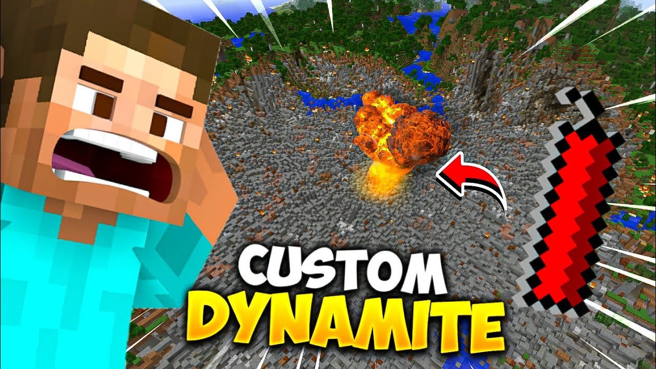 Ultimate DYNAMITEs in Minecraft are insane !! - YouTube