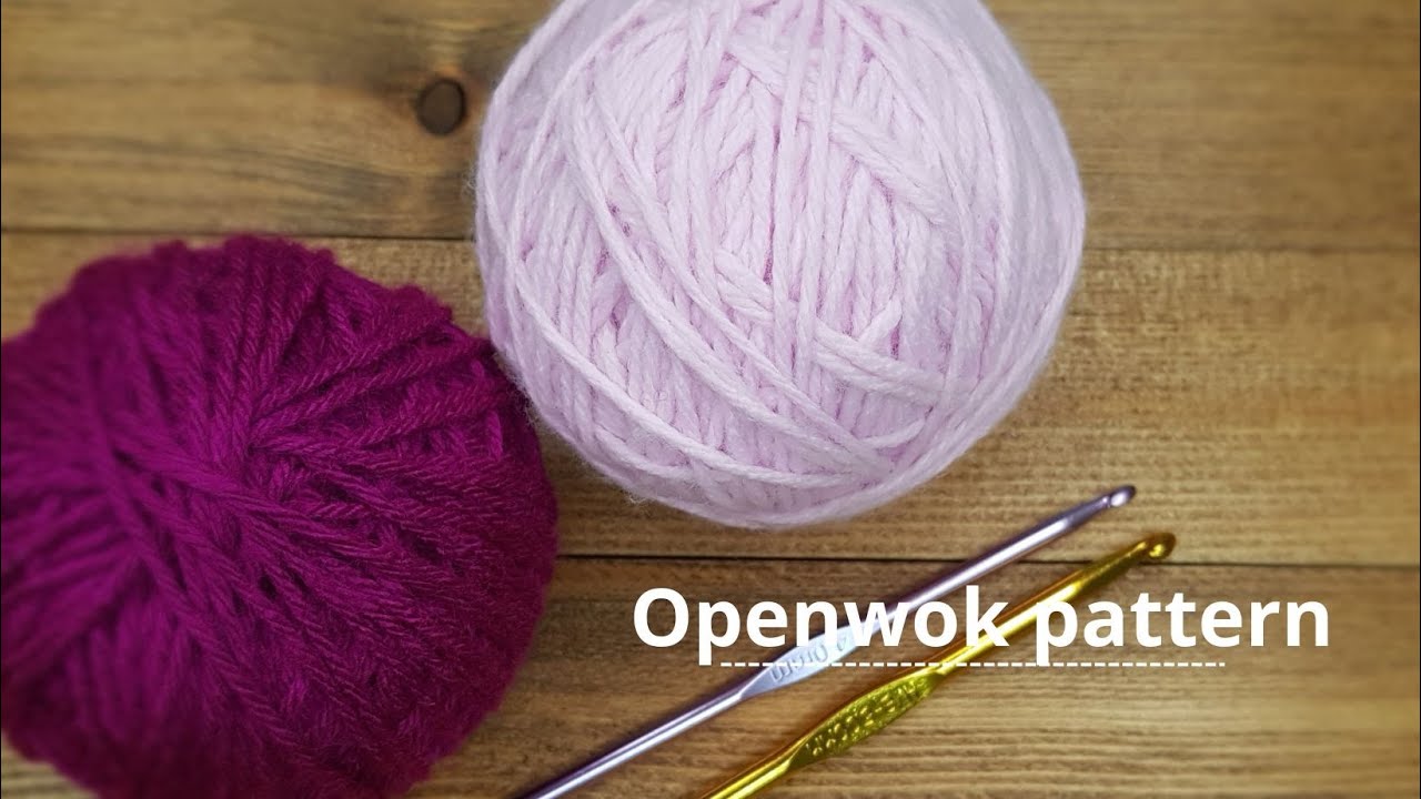 Very Nice Openwork Crochet Pattern. Detailed Tutorial - YouTube