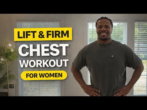 6 MINUTE Workout To Lift & Firm Your Chest Naturally (Simple At-Home Workout for Women)