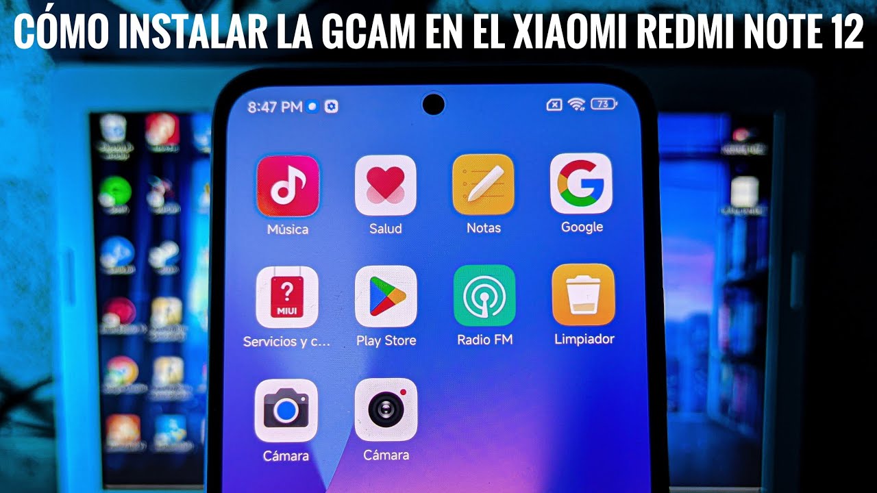 INSTALAR GCAM XIAOMI REDMI NOTE 12 - YouTube