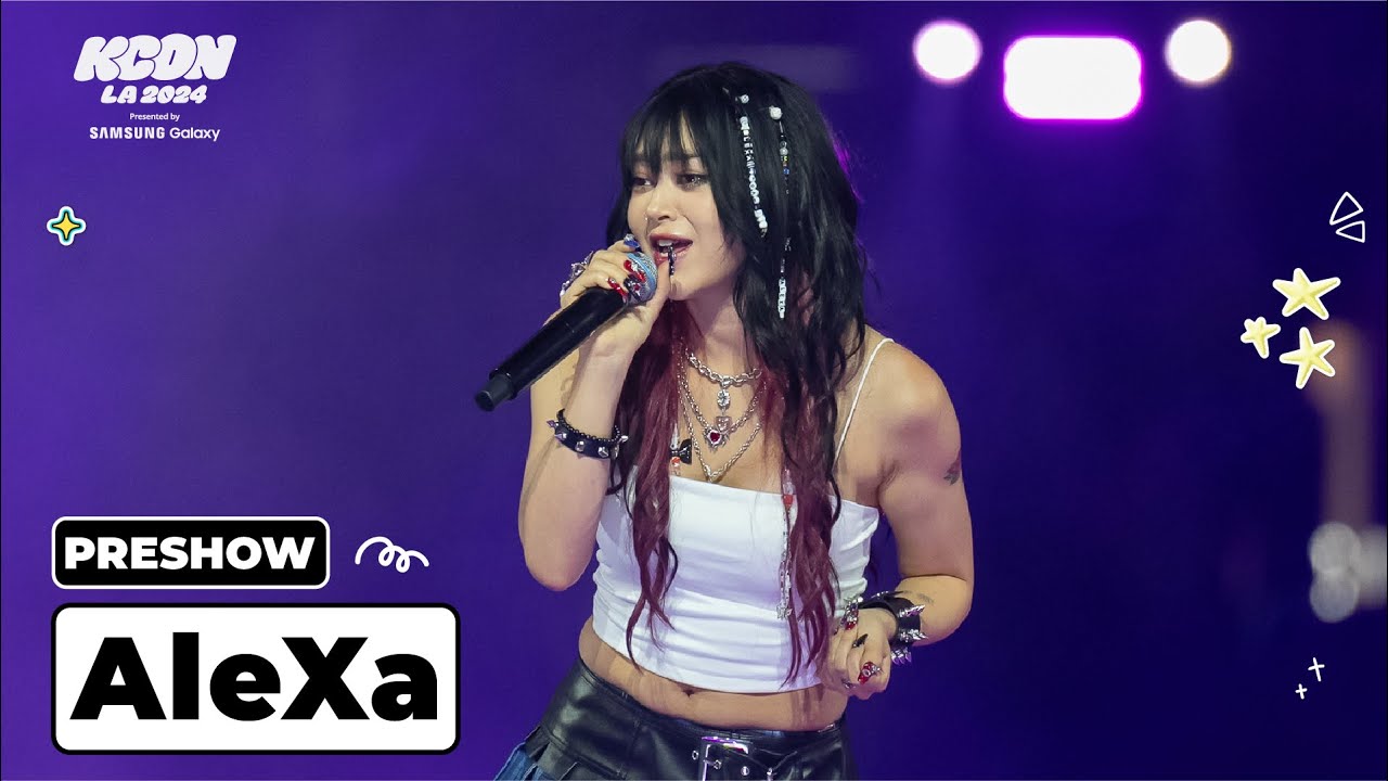 ⭐ PRESHOW | AleXa (알렉사) | KCON LA 2024 - YouTube