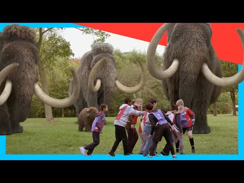 🦣 Mammoth Defense and Dino Offense! 🏆 | Dinosaur Adventure for Kids