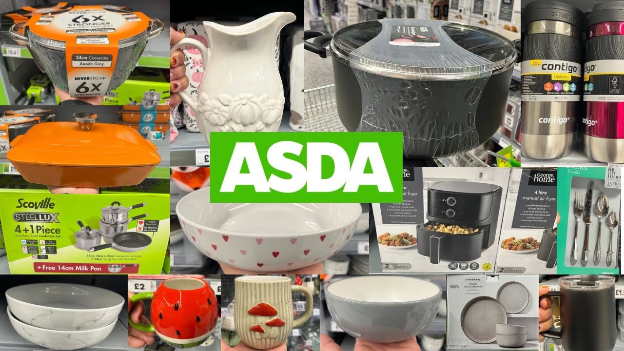 WHAT'S IN ASDA HOME SECTION/REDUCED PRICES/HOME ESSENTIAL & MORE ON ...