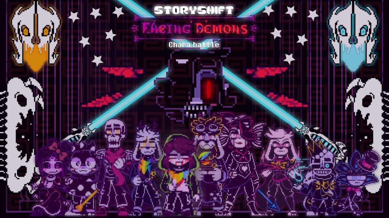 Чара больше не хочет сражаться !😨(Facing Demons #4) - YouTube