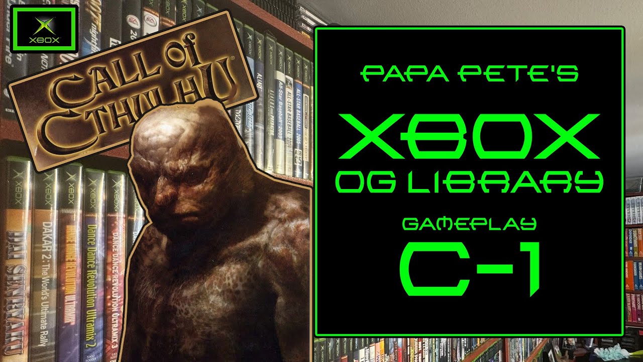 "C" Games #1 - The Complete Xbox OG Library Gameplay - Papa Pete's Pure ...