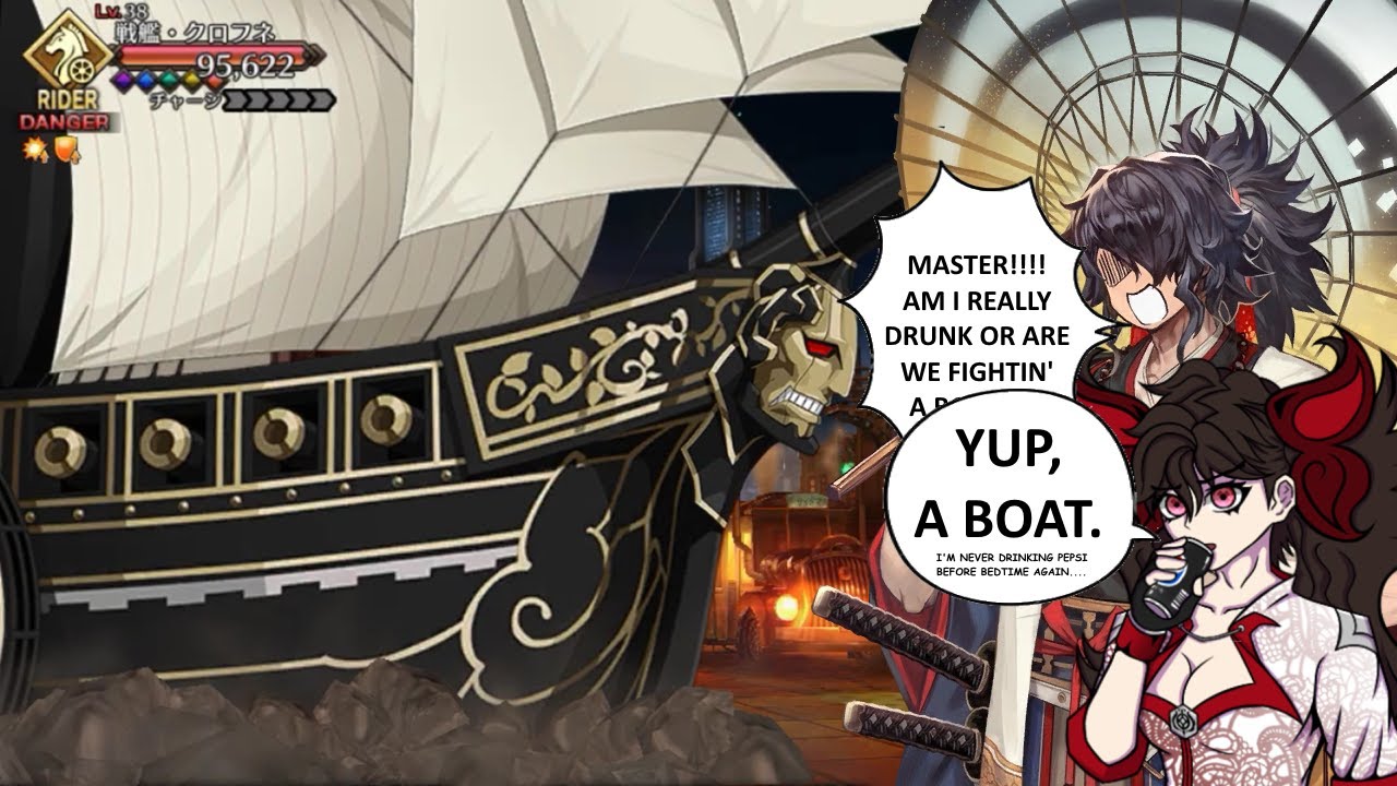 [F/GO] Black Ship - Kurofune BOSS FIGHT (ft. Okada Izou) - YouTube