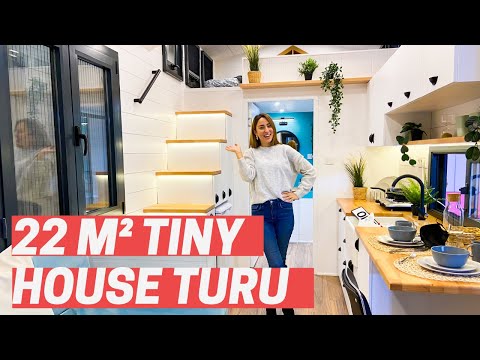 22 m² YÜRÜYEN EV | Tiny House EV TURU 🏡