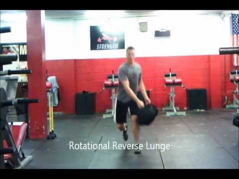 Sandbag / Keg Training - YouTube