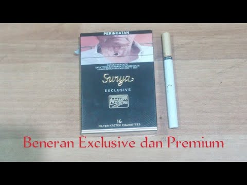 Review Rokok Surya Exclusive - Rokok premium dari Gudang Garam - YouTube