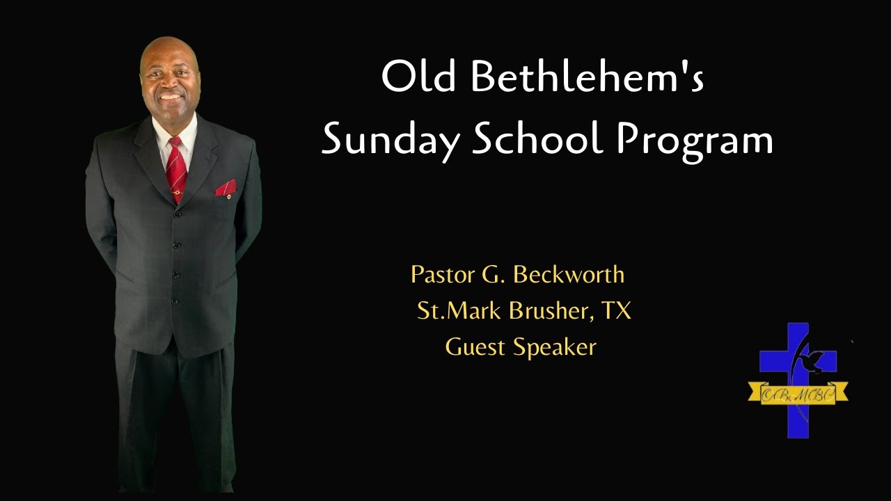 Sunday School Program - YouTube