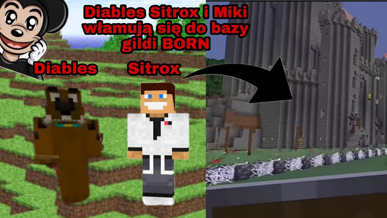 Diables Sitrox i Miki włamują się do bazy gildi BORN. Kwadratowa ...