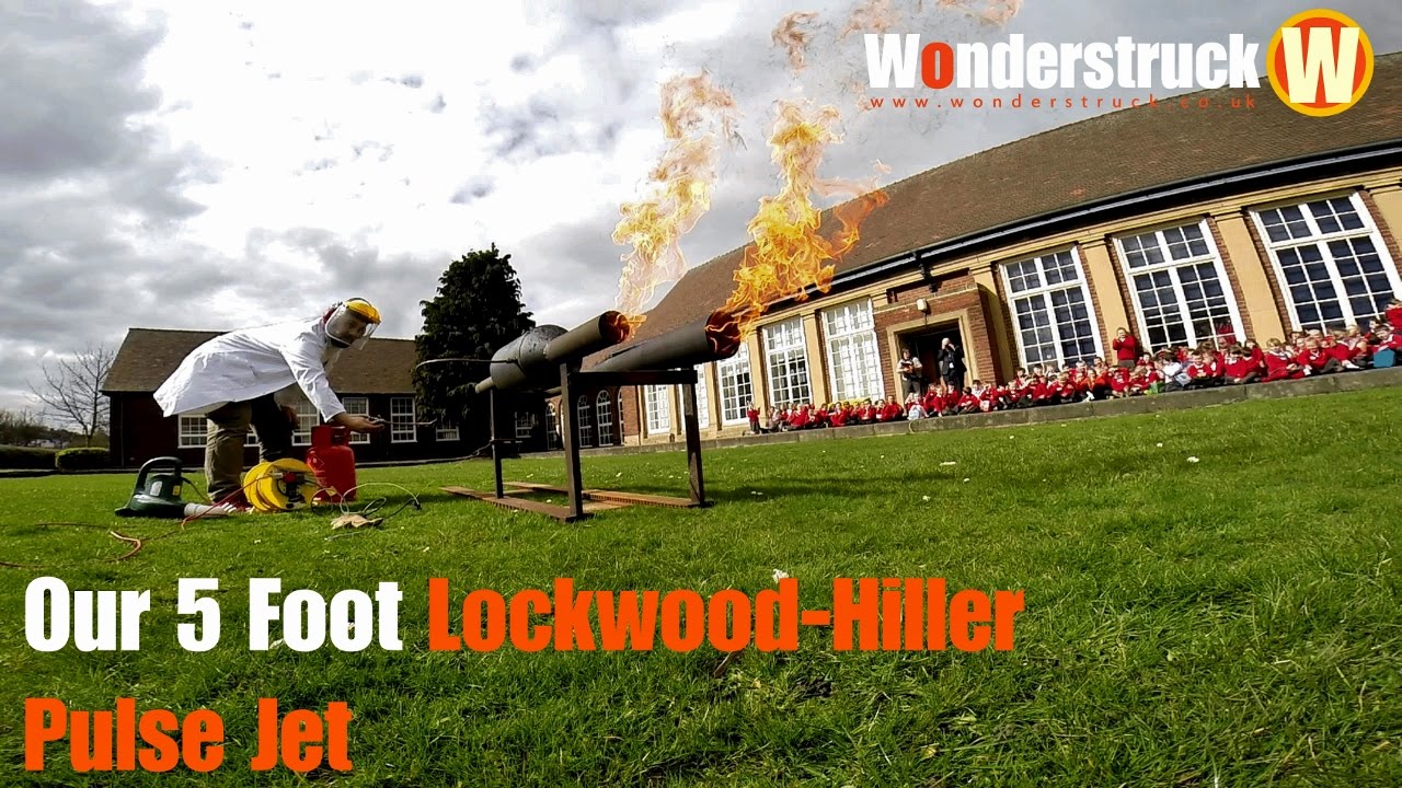 Our 5 Foot Lockwood-Hiller Pulse Jet - YouTube