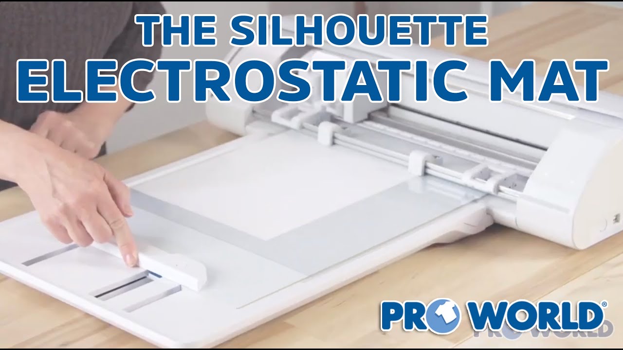 The Silhouette Electrostatic (ES) Mat - YouTube