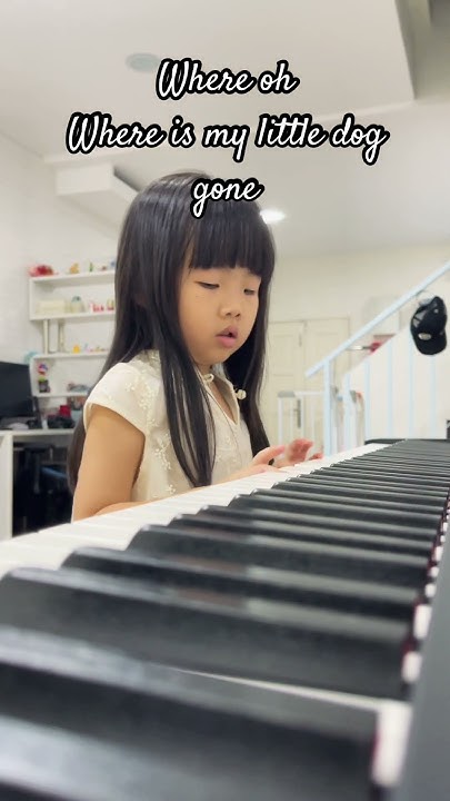 Day13 - Where oh Where is my little dog gone? #pianoday #piano # ...