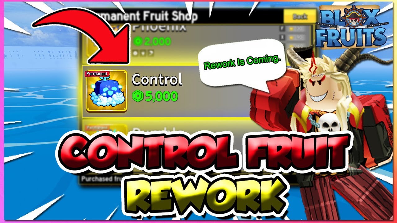 Blox Fruits 2025 New Year Update, Control Fruit Rework Is Here In Blox ...