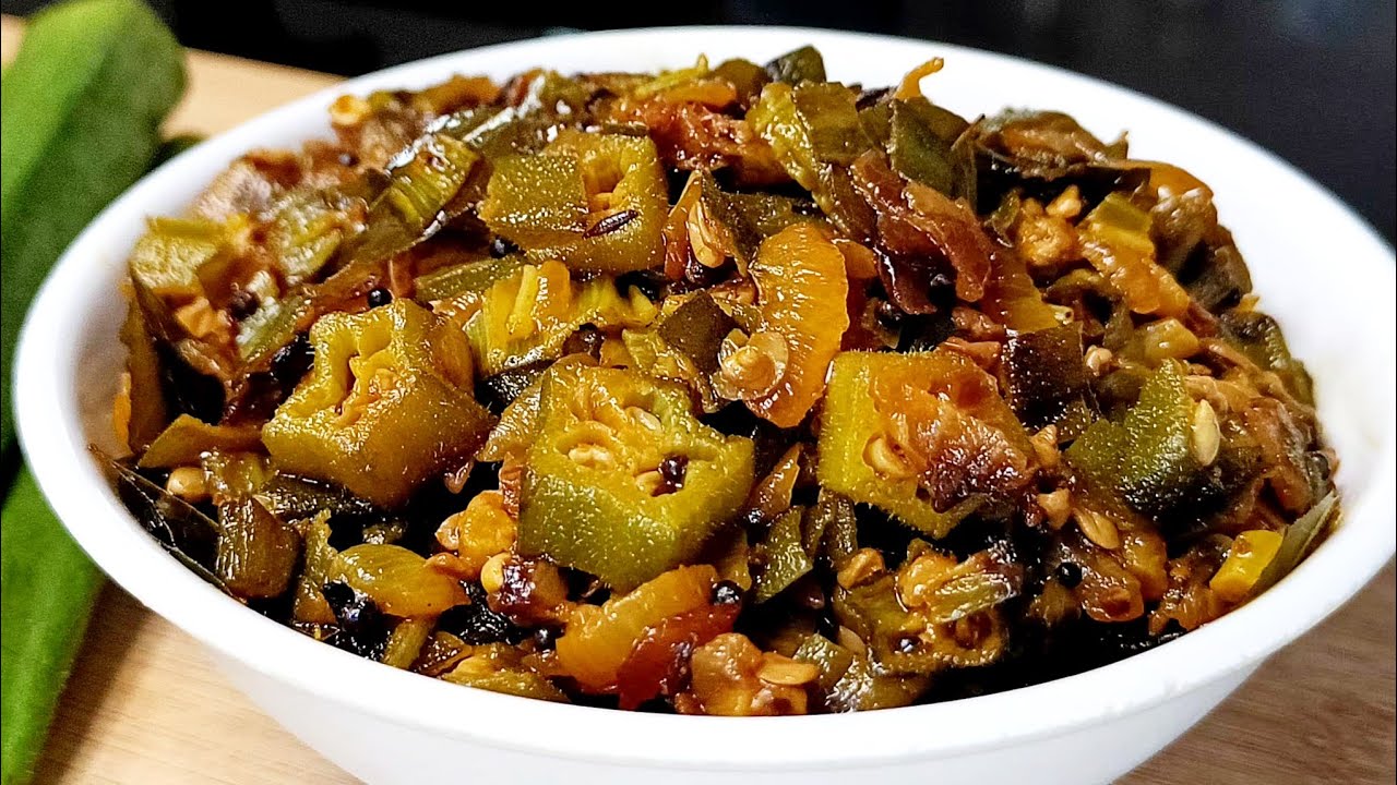 Lady's Finger Fry | A very easy and tasty Lady's Finger recipe | It is ...