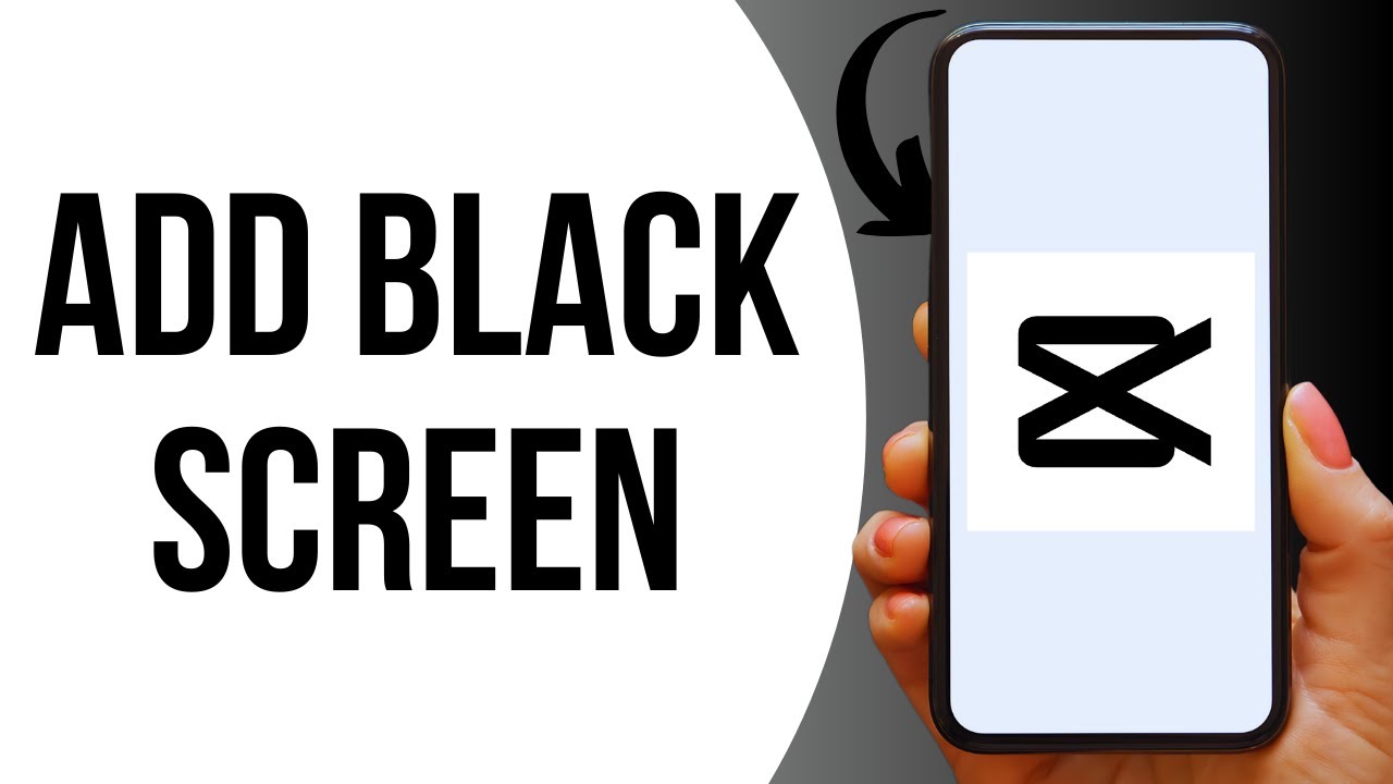 How To Add Black Screen In CapCut ? - YouTube