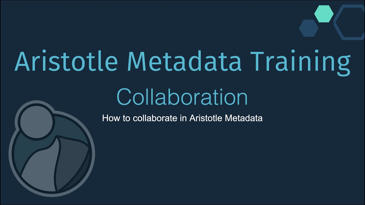 Aristotle Metadata Training Collaboration - YouTube